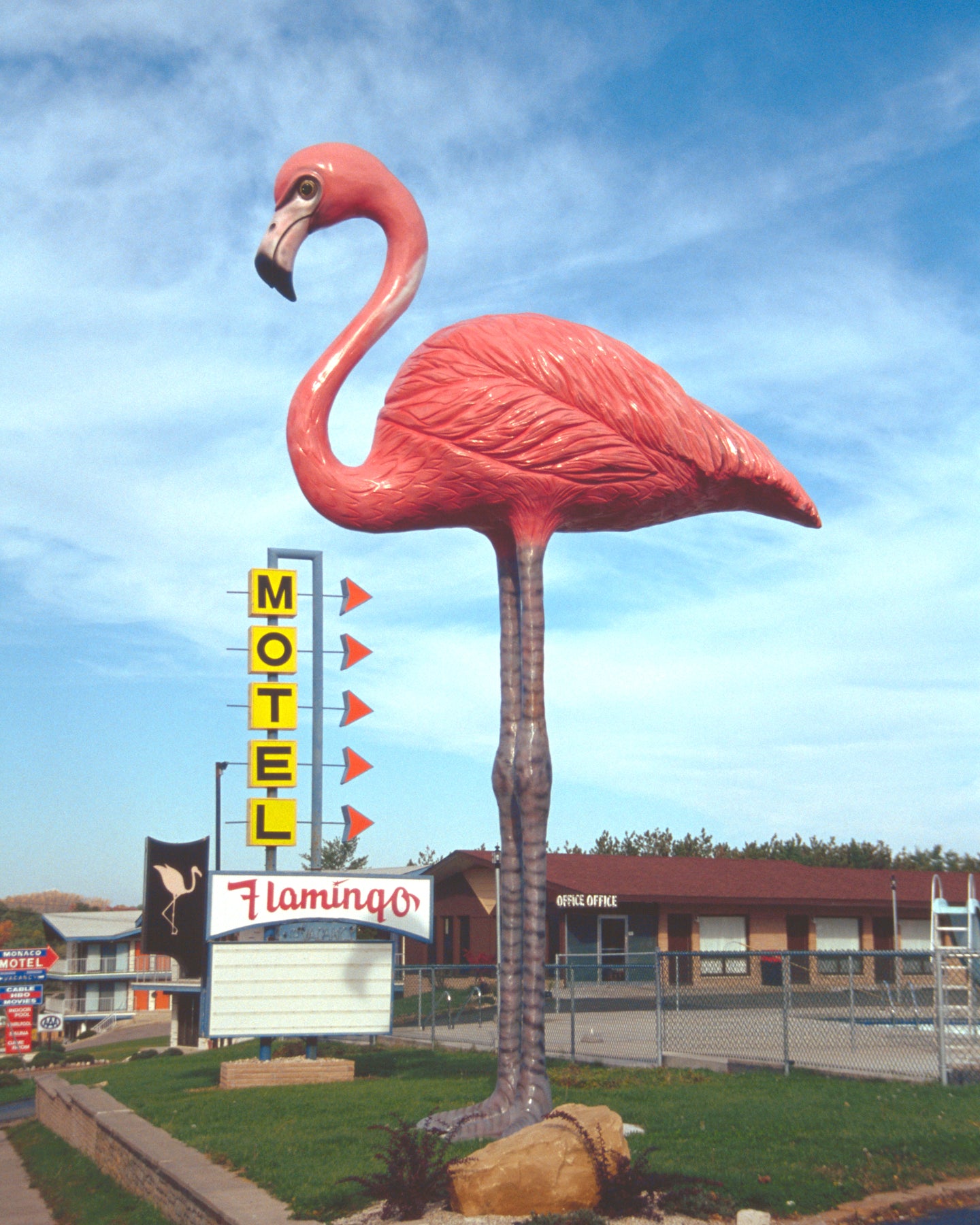 Flamingo Motel Magnet – Debora Drower Photography